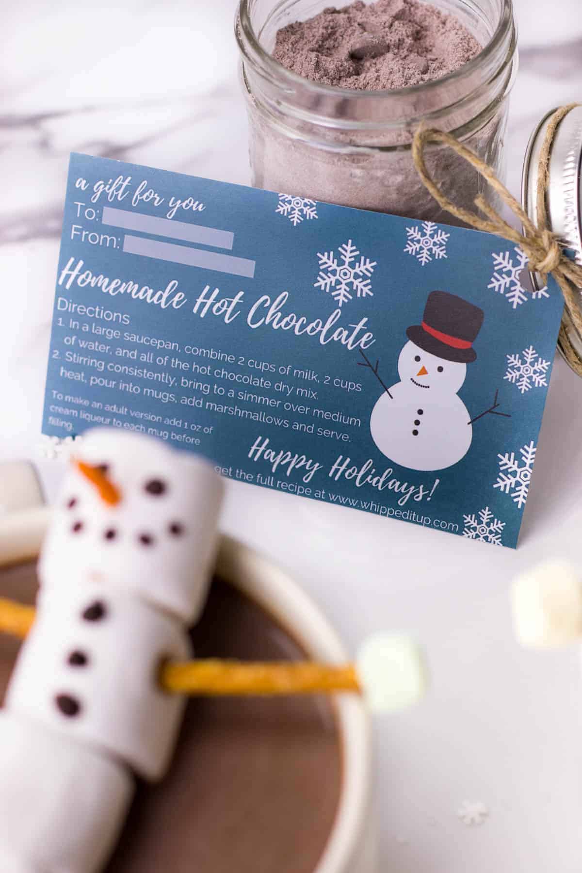 Holiday Hot Chocolate Gift Packages - Whipped It Up