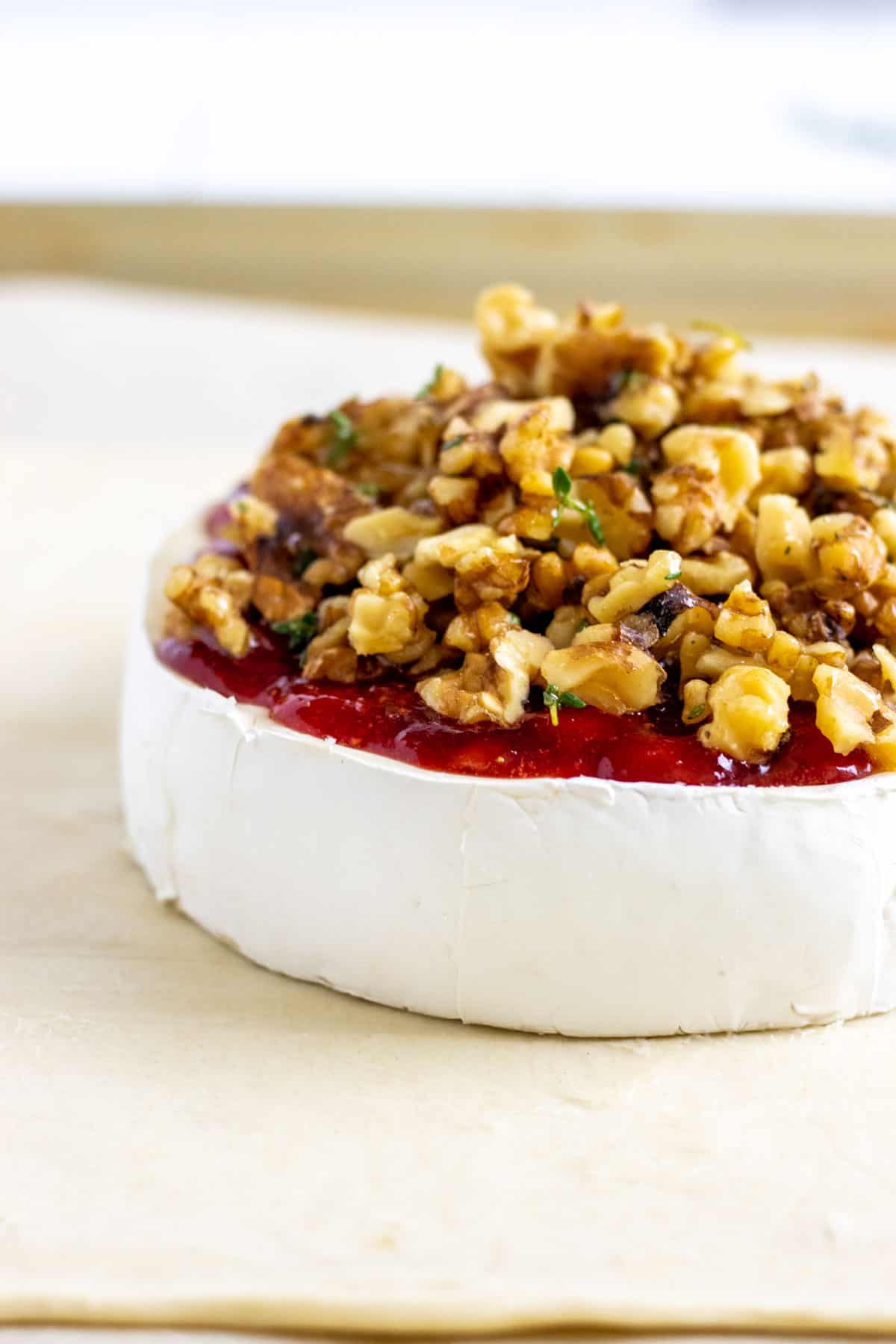 Spicy Strawberry and Walnut Brie - Whipped It Up