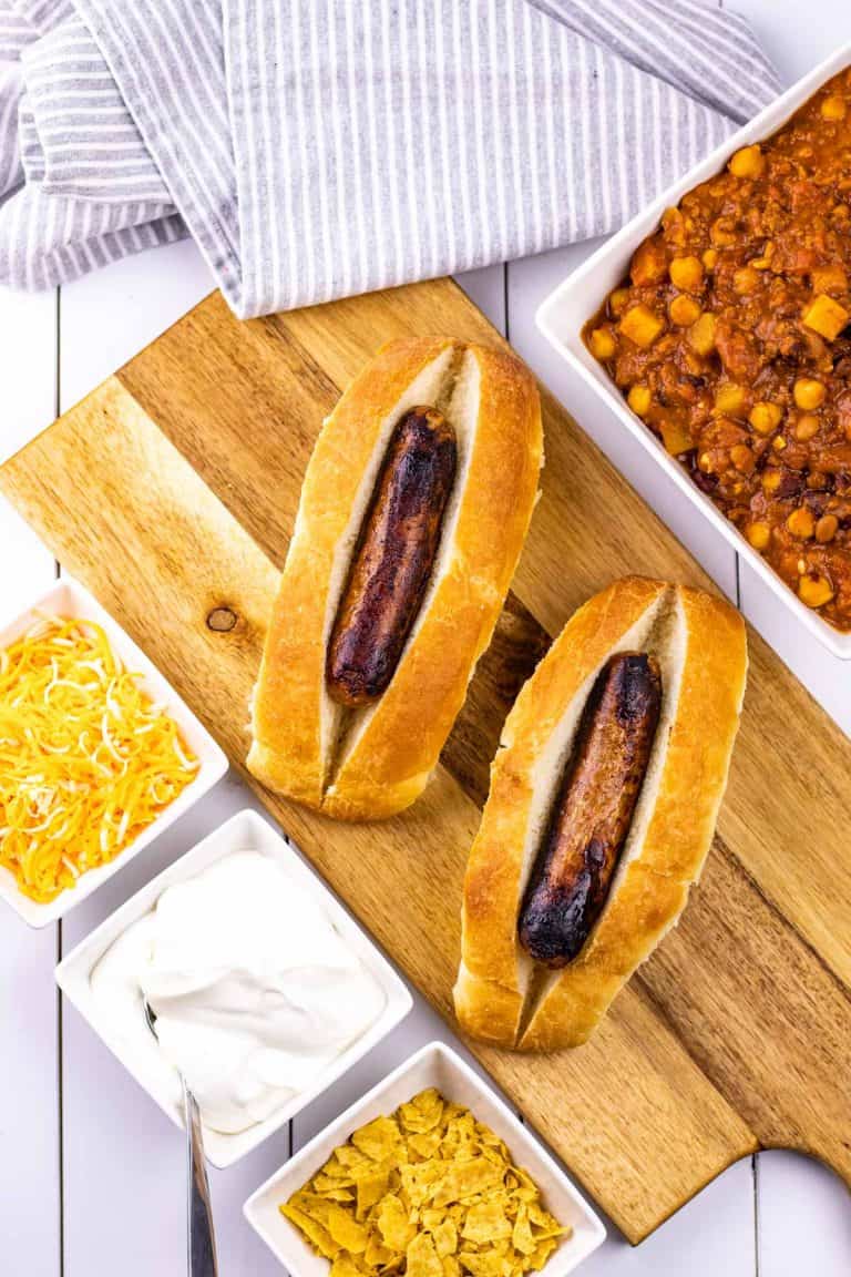 Fully Loaded Chili Dogs - Whipped It Up
