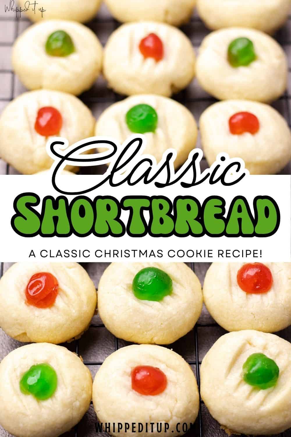 Whipped Shortbread Cookies - Whipped It Up