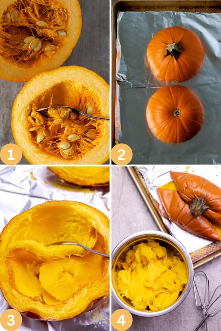 Sugar Pumpkin Pie from Scratch - Whipped It Up