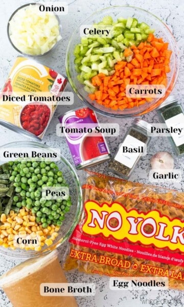 Easy Homemade Vegetable Soup - Whipped It Up