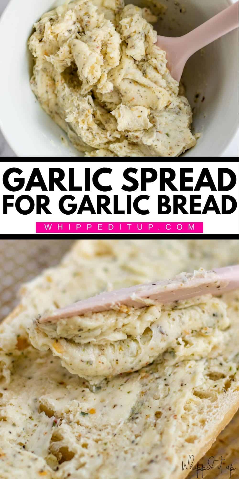 Baguette Garlic Bread - Whipped It Up