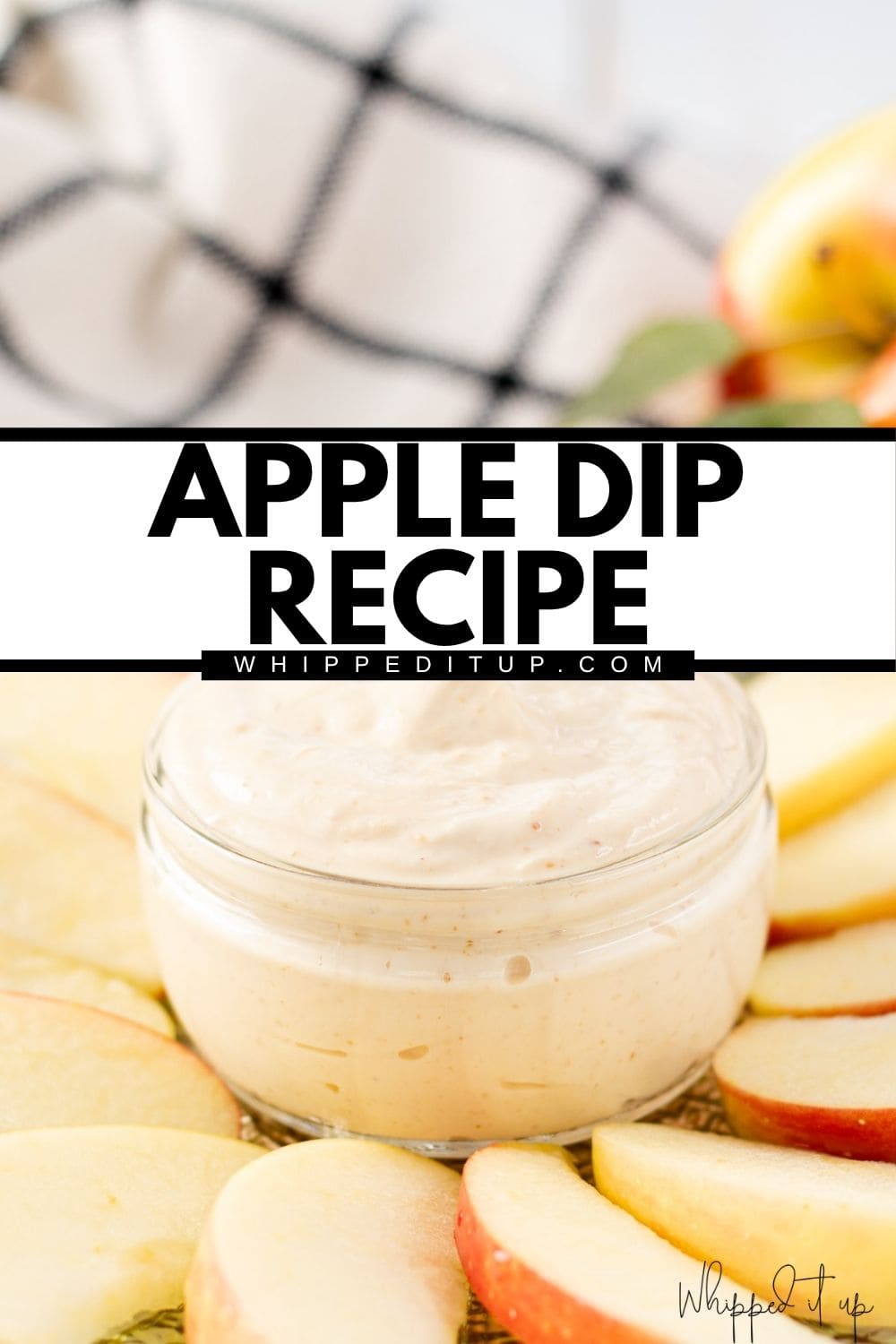 Healthy Apple Dip Recipe - Whipped It Up