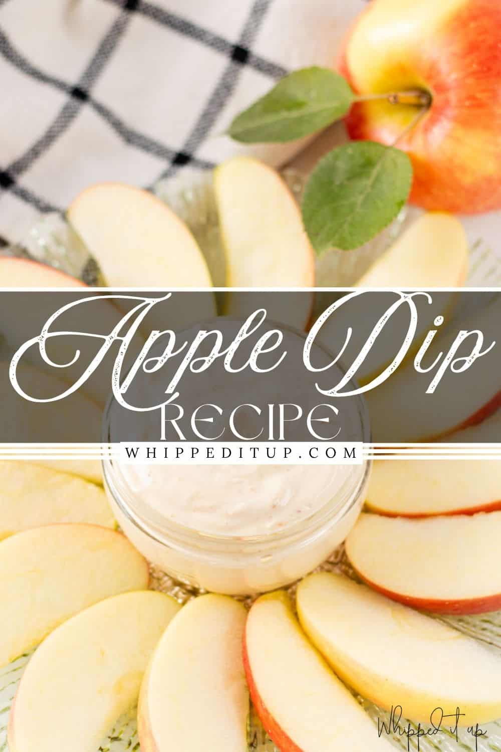 Healthy Apple Dip Recipe - Whipped It Up