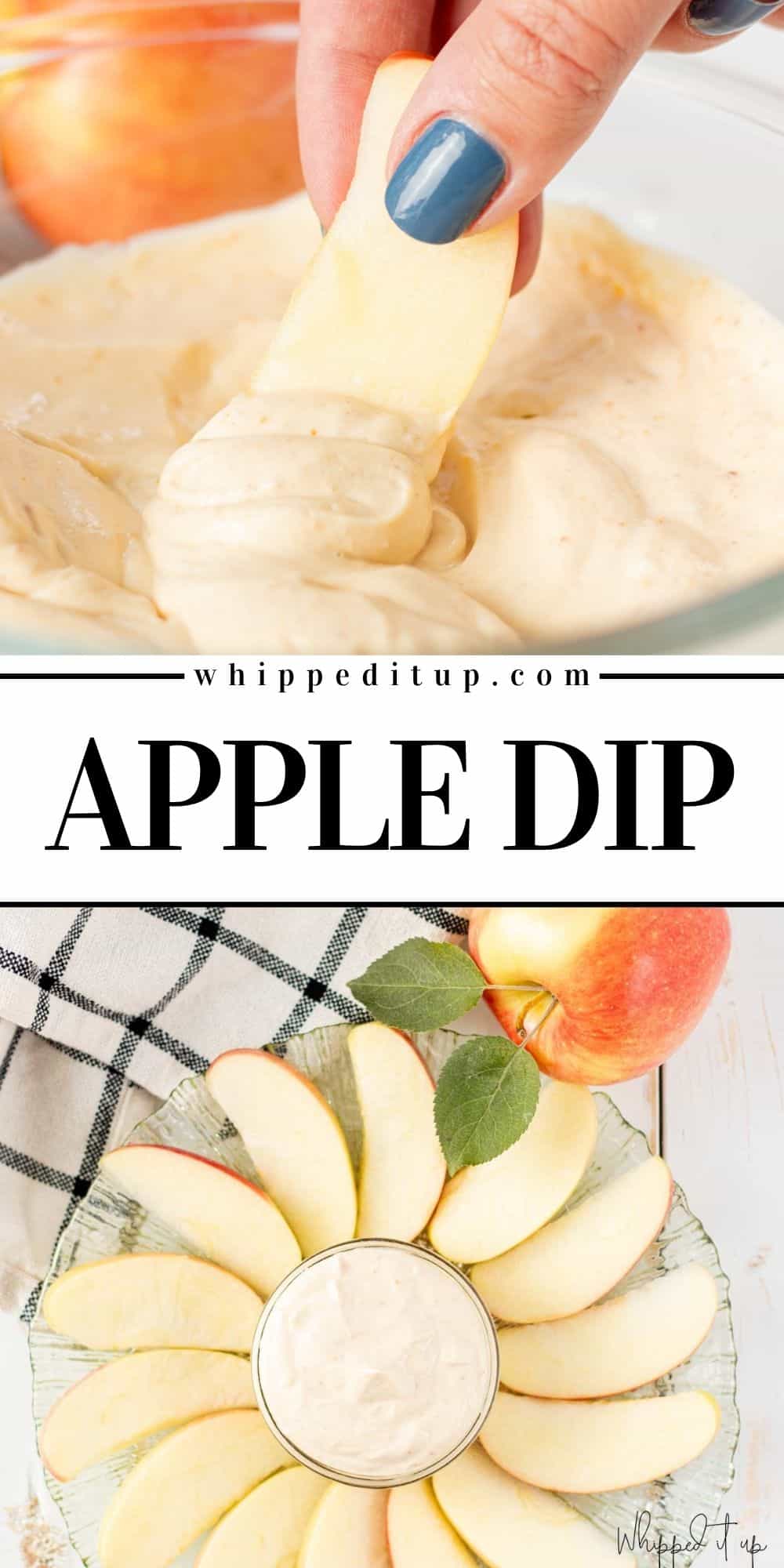 Healthy Apple Dip Recipe - Whipped It Up