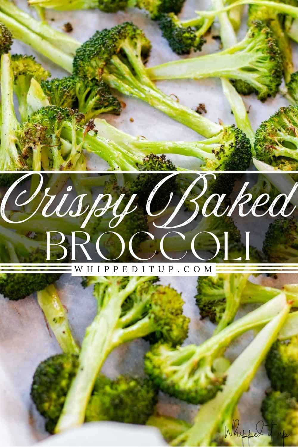 Oven Roasted Broccoli with Lemon Pepper - Whipped It Up