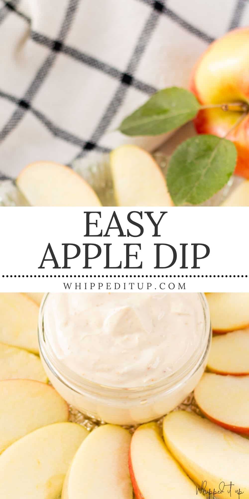 Healthy Apple Dip Recipe - Whipped It Up