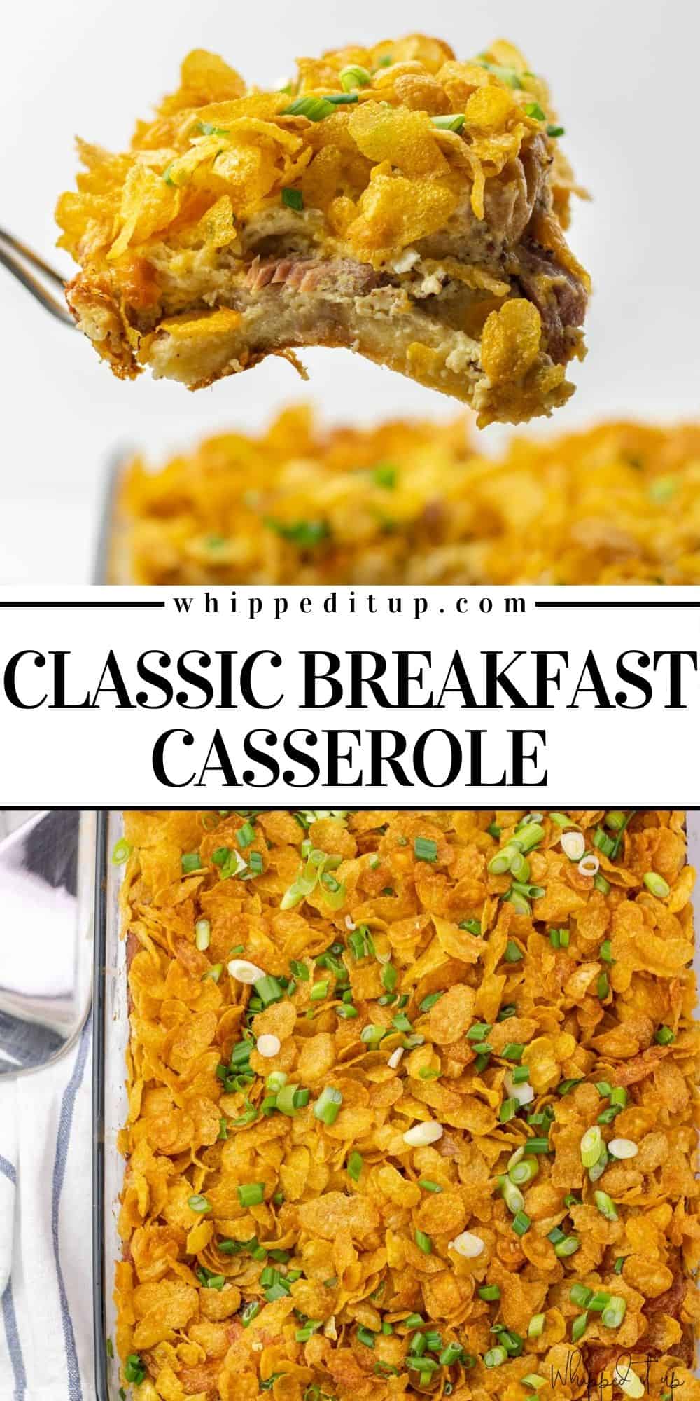 Christmas Morning Casserole - Whipped It Up