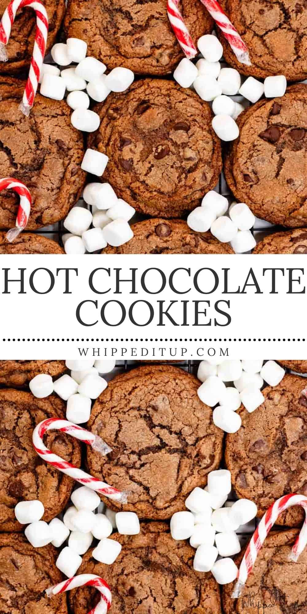 Hot Chocolate Cookies - Whipped It Up