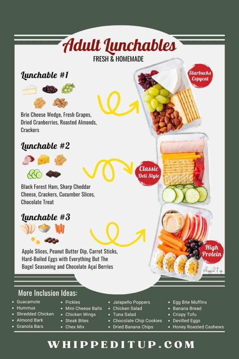 Homemade Adult Lunchables - Whipped It Up