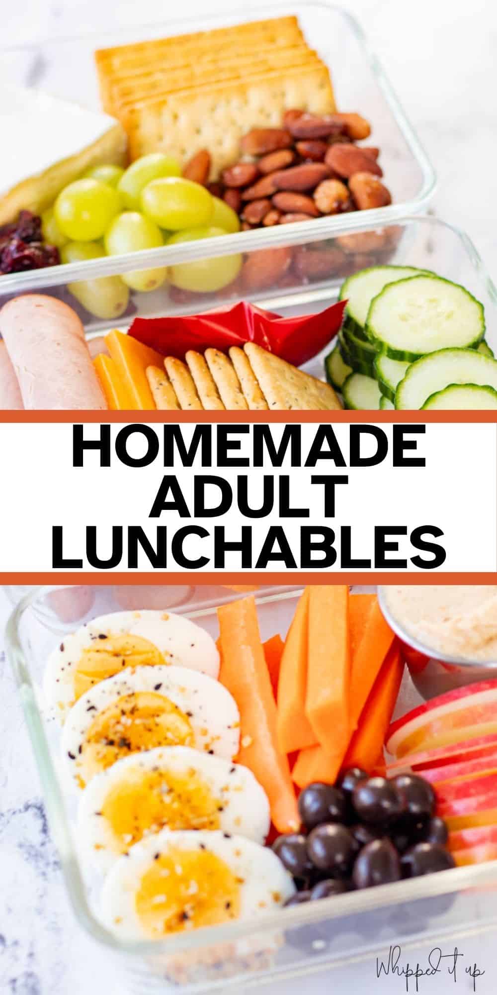 Homemade Adult Lunchables - Whipped It Up