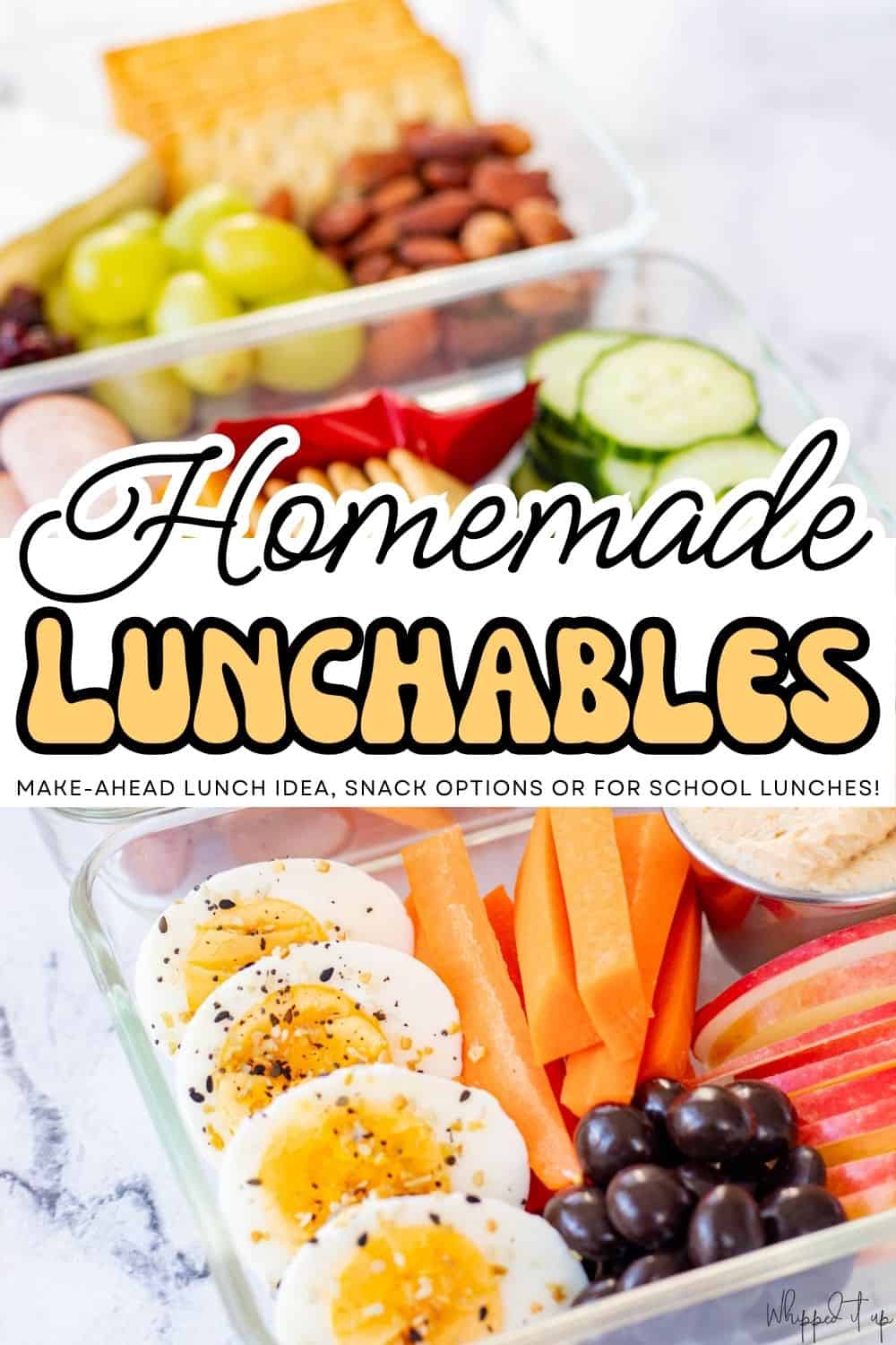 Homemade Adult Lunchables - Whipped It Up