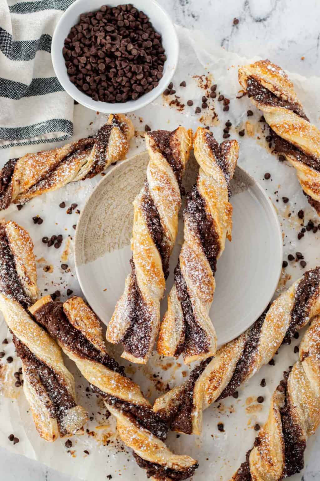 Chocolate Twist Pastries - Whipped It Up