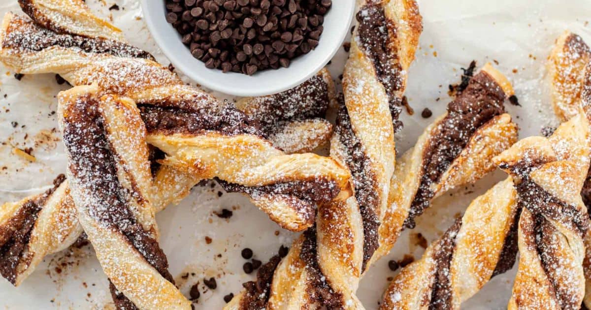 Chocolate Twist Pastries - Whipped It Up