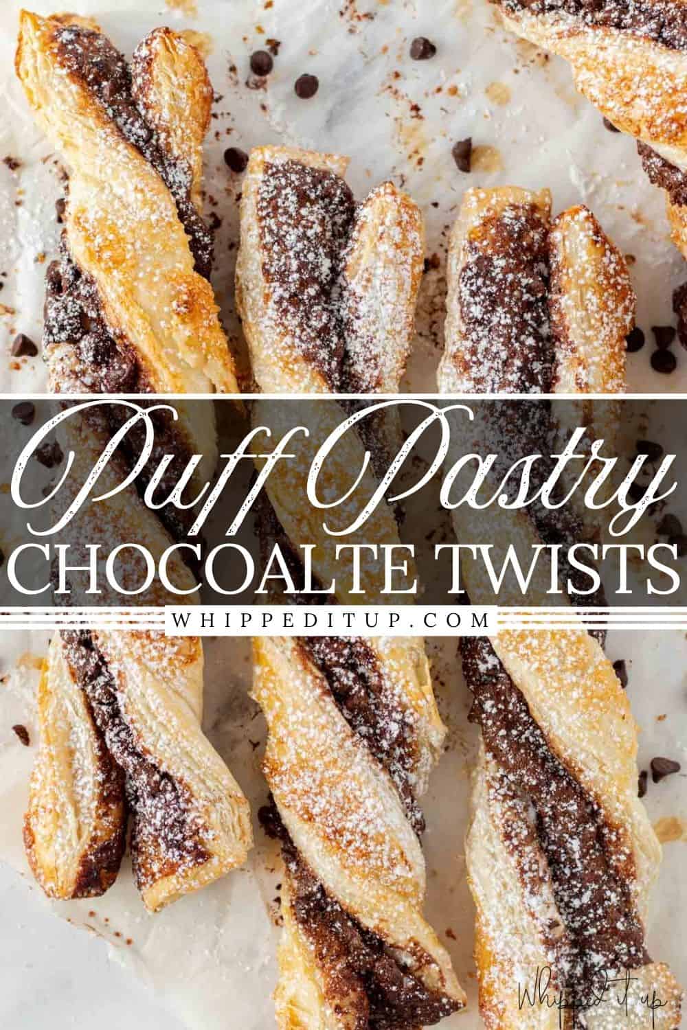 Chocolate Twist Pastries - Whipped It Up