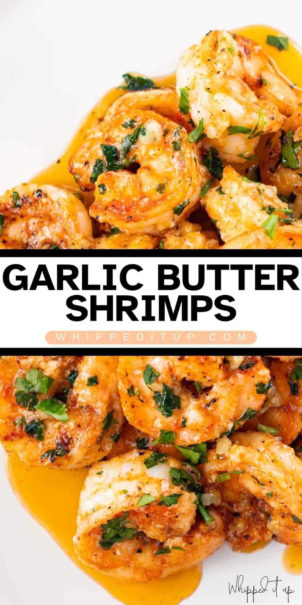 Easy Garlic Butter Shrimp Recipe (Oven Baked) - Whipped It Up