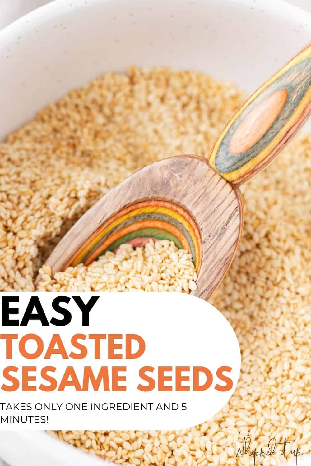 How To Toast Sesame Seeds - Whipped It Up