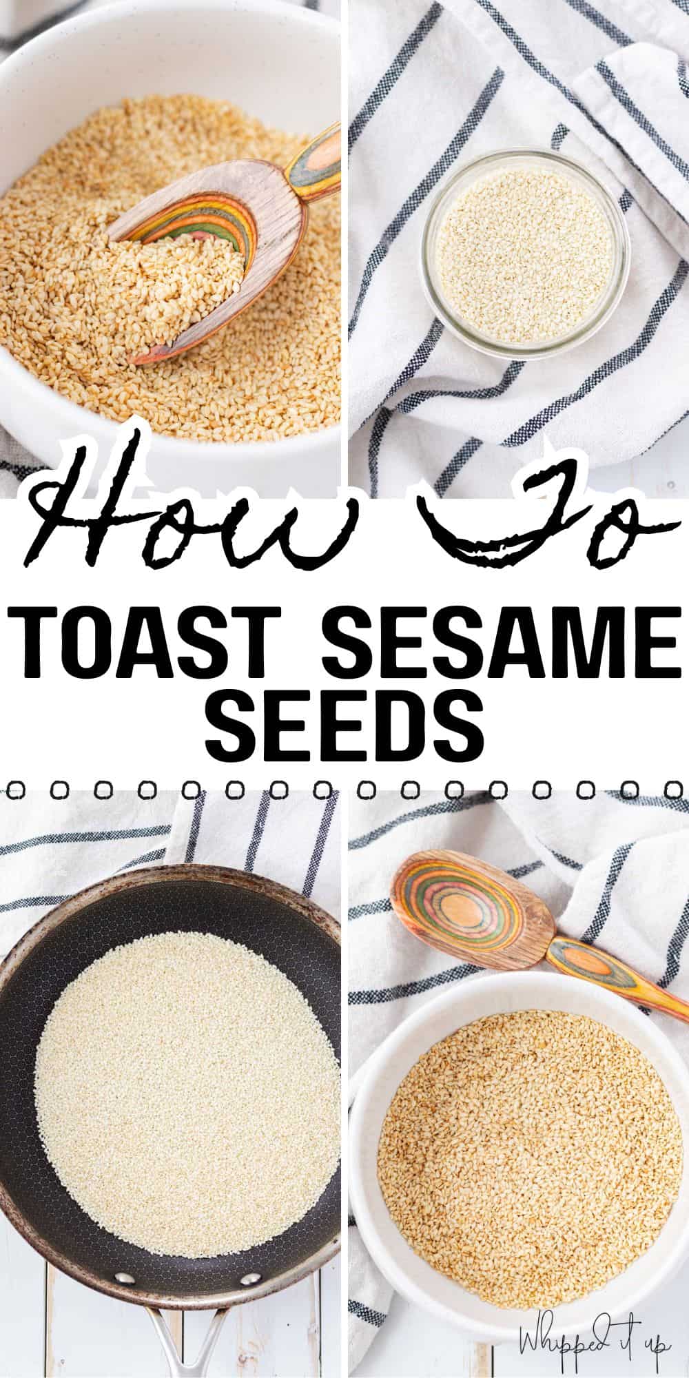 How To Toast Sesame Seeds - Whipped It Up