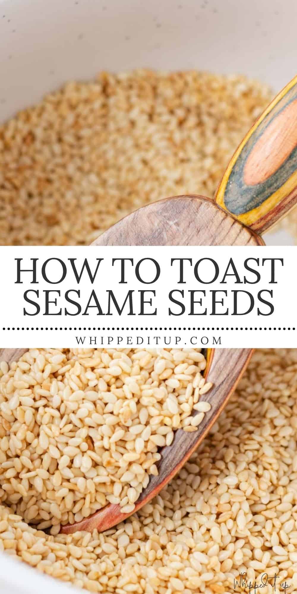 How To Toast Sesame Seeds - Whipped It Up