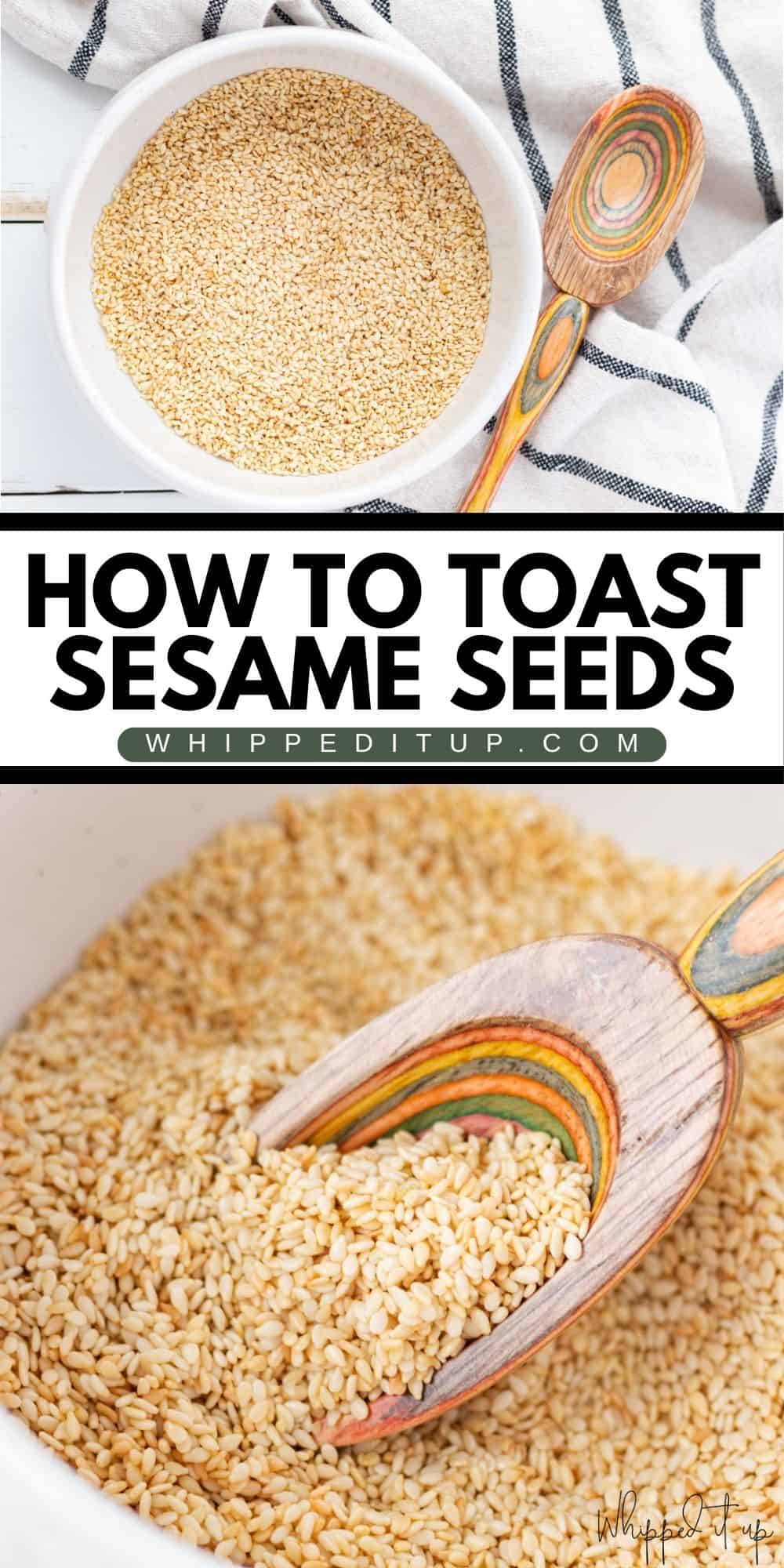 How To Toast Sesame Seeds - Whipped It Up