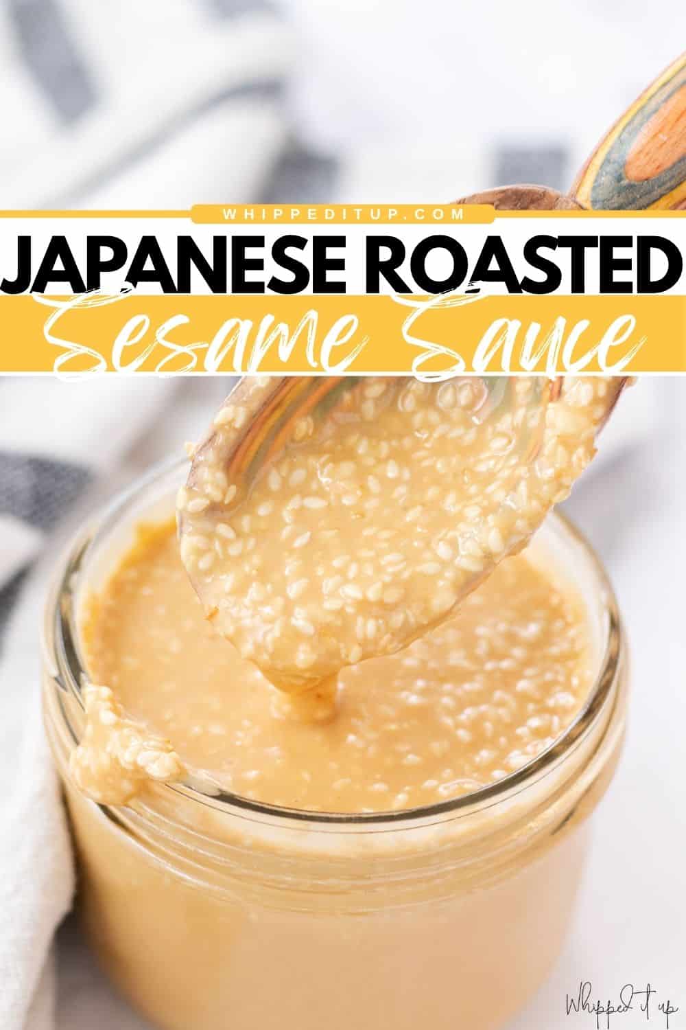 Japanese Roasted Sesame Dressing (Kewpie Copycat) - Whipped It Up
