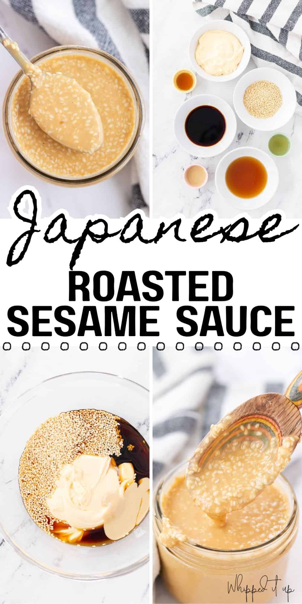 Japanese Roasted Sesame Dressing (Kewpie Copycat) - Whipped It Up