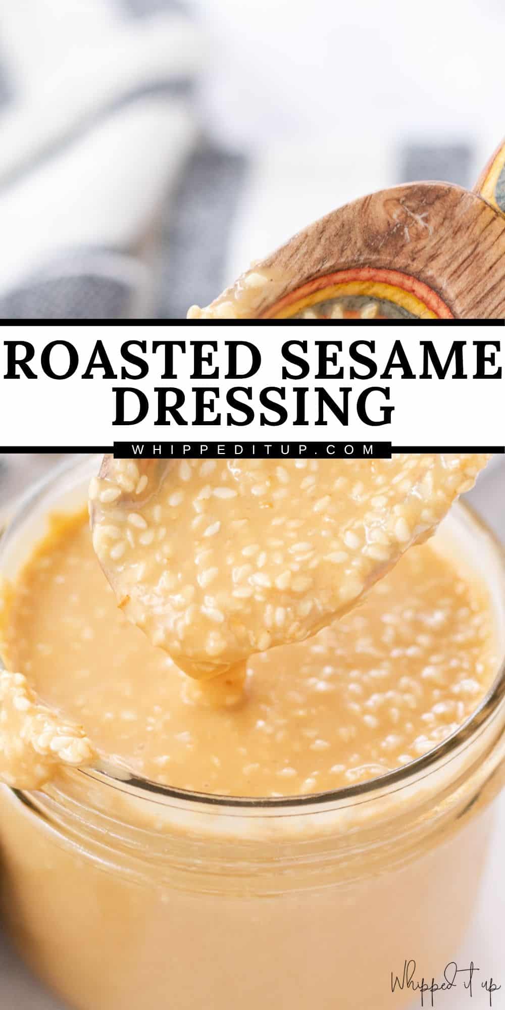 Japanese Roasted Sesame Dressing (Kewpie Copycat) - Whipped It Up