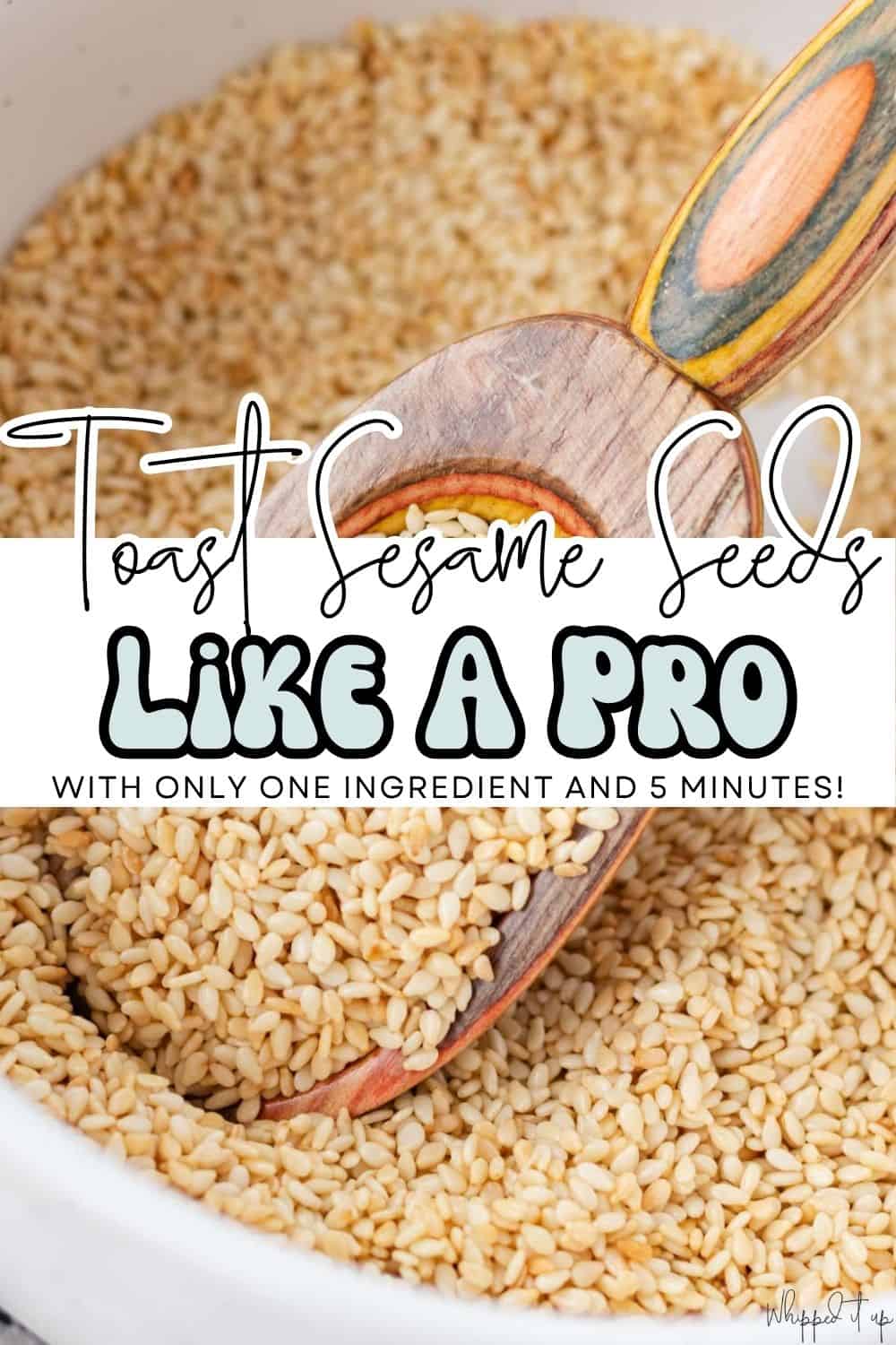 How To Toast Sesame Seeds - Whipped It Up